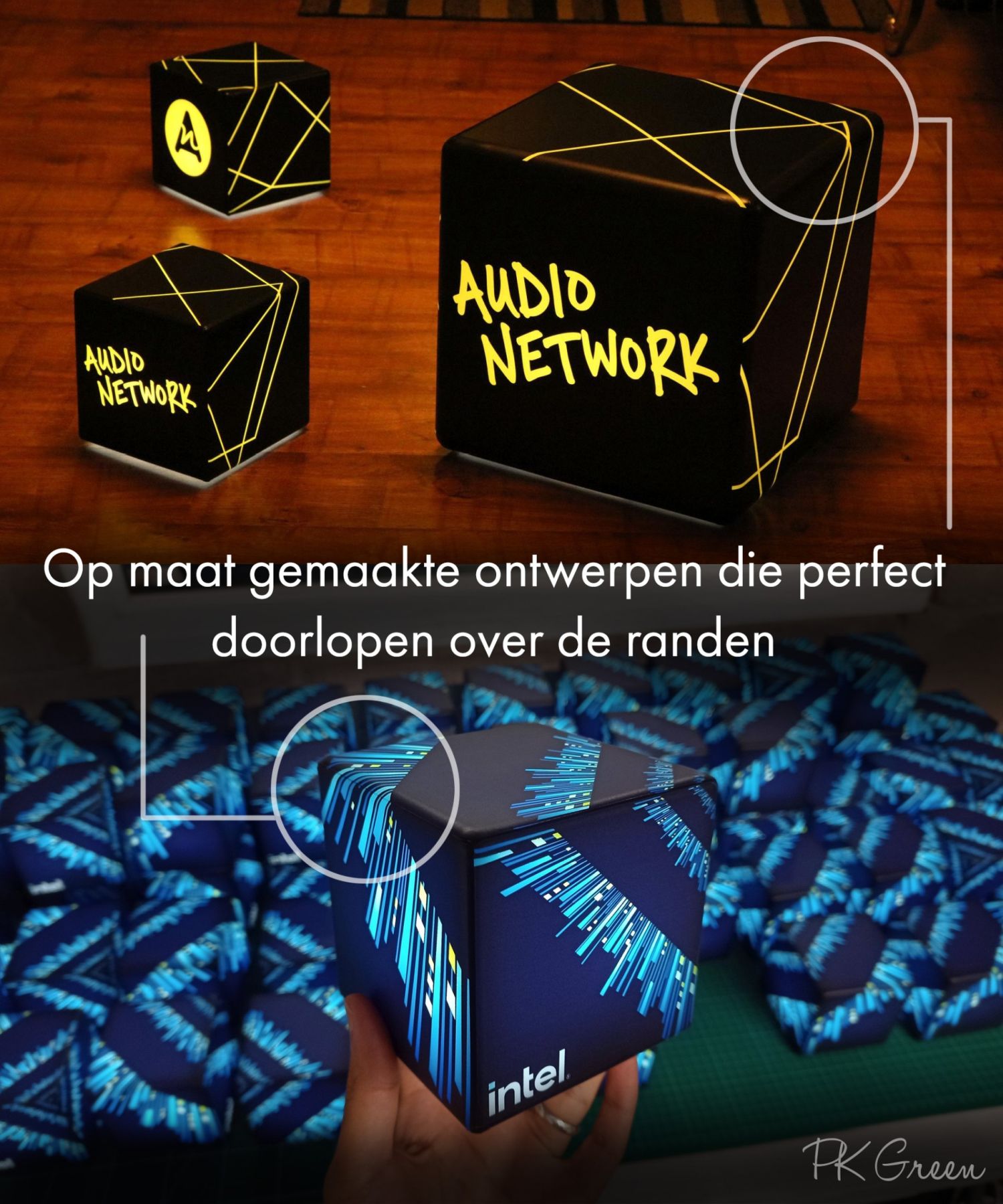 Op maat gemaakte lichtbak met logo, relatiegeschenk, batterij display ...